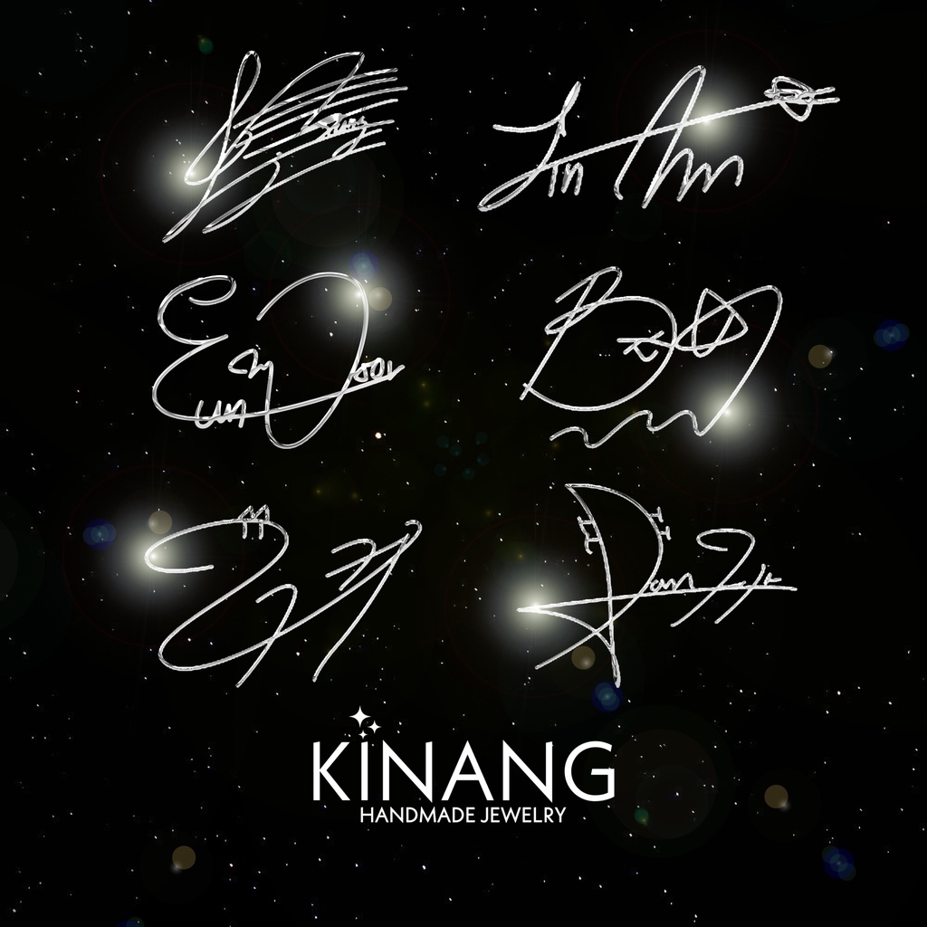 Kinang: "ASTRO Signature" Necklace (Cha Eunwoo, MJ, Jinjin, Moonbin ...
