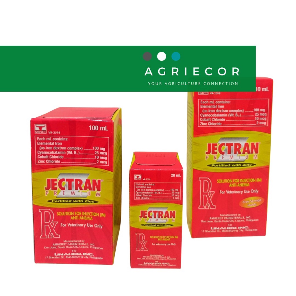 Jectran (Solution for Injection Anti-Anemia) | Shopee Philippines