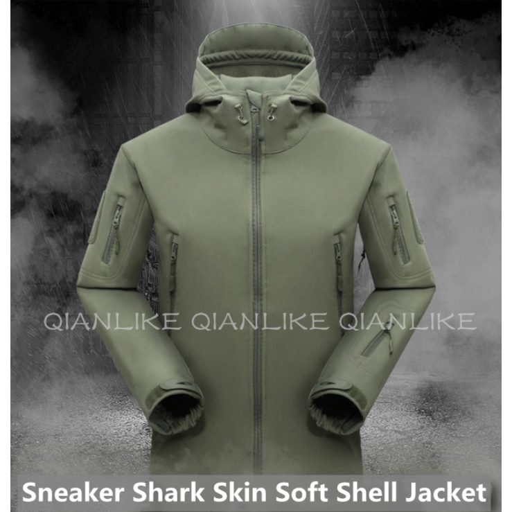 Outdoor Standard Thin Jacket Windproof TAD Shark Skin Soft Shell Jacket ...
