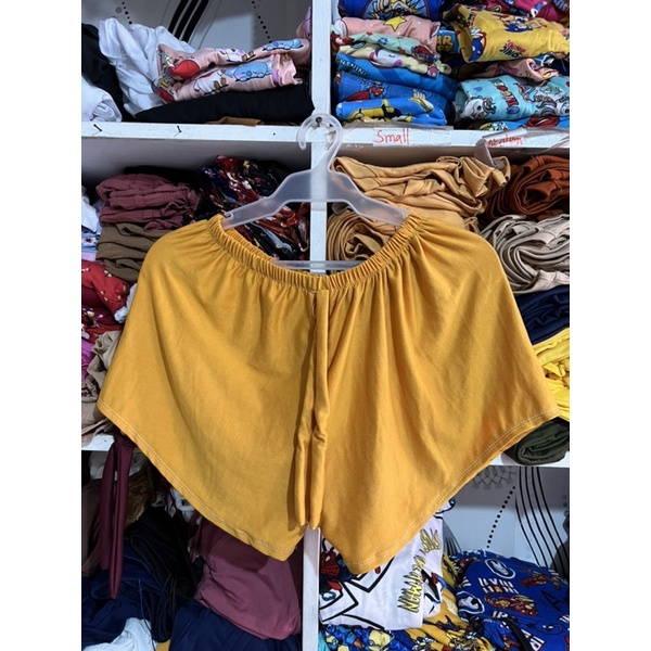 PLAIN PLUSIZE DOLPHIN CUT SHORTS PAMBAHAY, STRECHABLE | Shopee Philippines