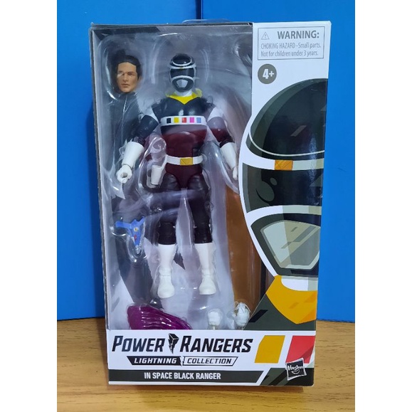 Power Rangers Lightning Collection In Space Black Ranger | Shopee ...