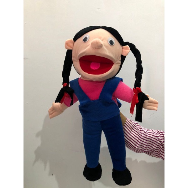 Milk Milk Milk Milking Girl Muppet Doll | Motion Mouth Educational Toy ...