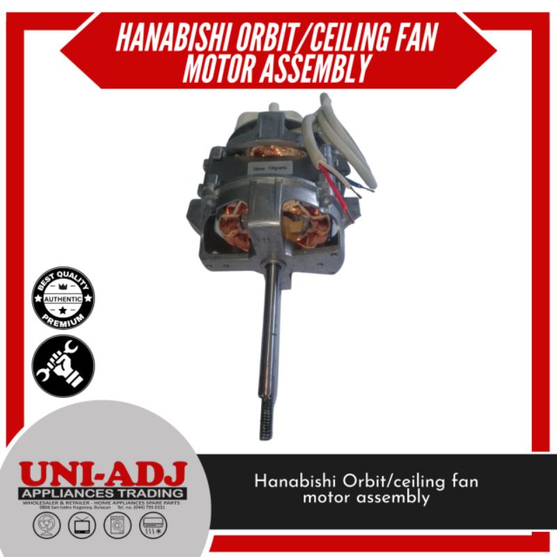 Orbit/Ceiling Fan Motor Assembly (Hanabishi) - Spare Parts Only ...