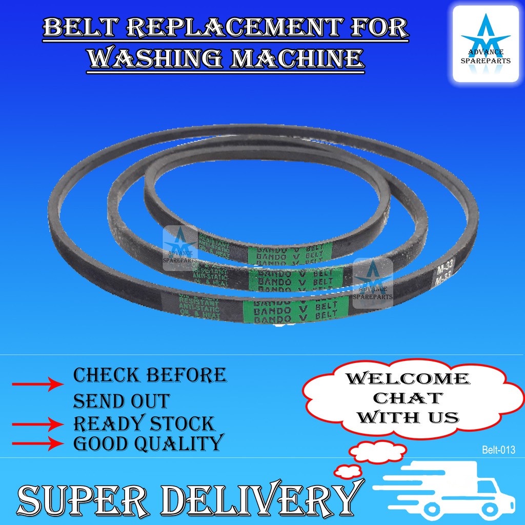 Washing Machine Rubber Belt Belting M18 M18.6 M19 M19.8 M20 M21 M22 M23 ...