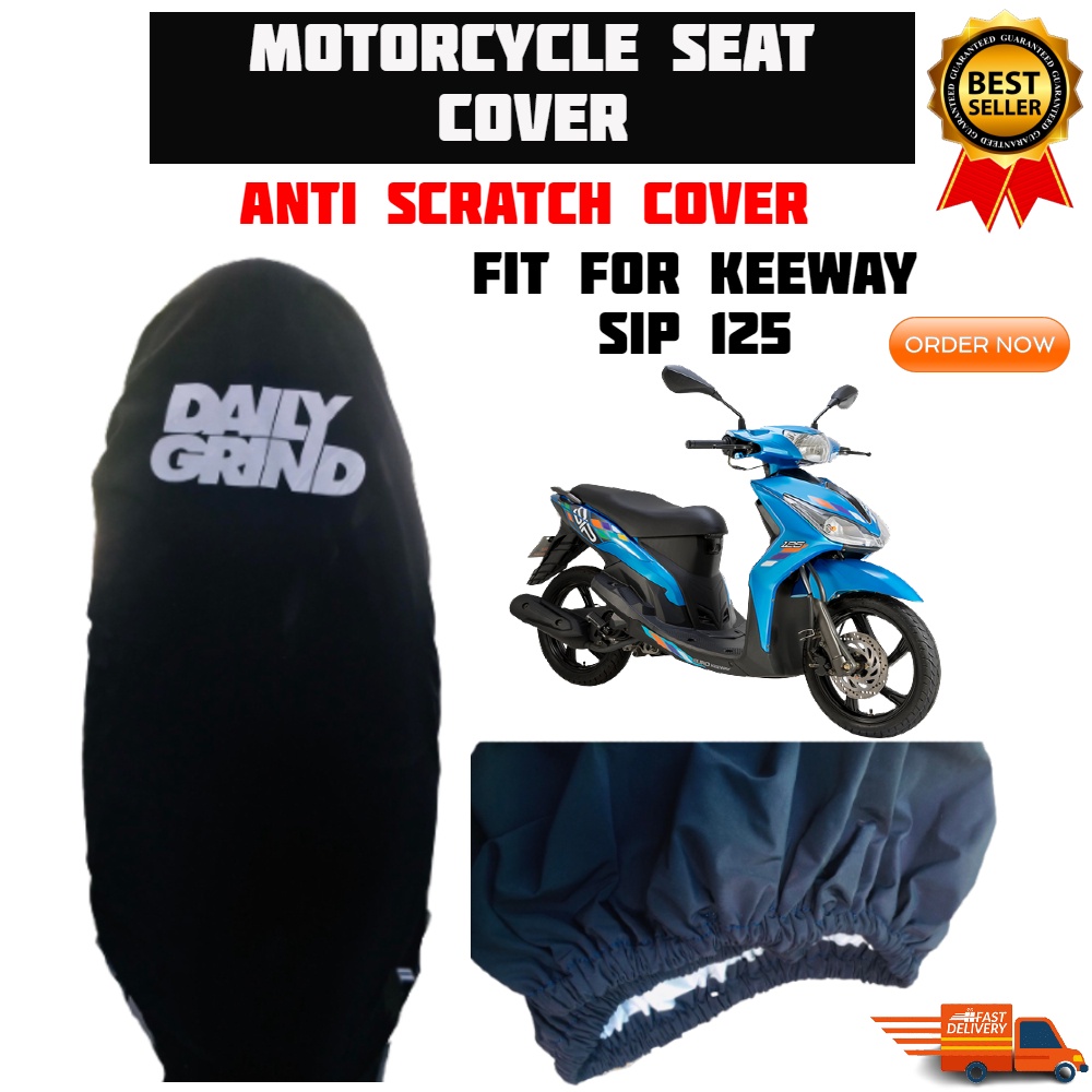 NEW!! BGS Garterize Seat Cover For KEEWAY SIP 125 | Water Proof Seat ...