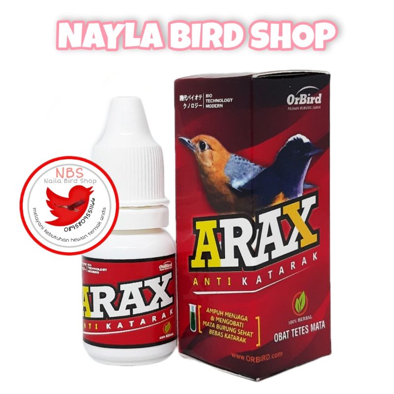 MATA MERAH Arax ANTI CATARACT MEDICINE FOR BIRDS CATARACTS SNOT RED ...