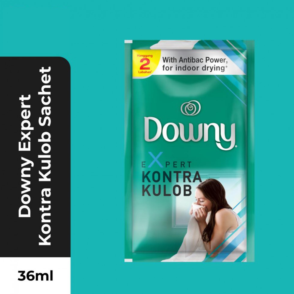 Downy Fabric Conditioner Kontra Kulob Sachet 36ml 12pcs | Shopee ...