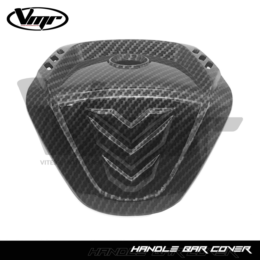 VMR NMAX V2/V2.1 Handle Bar Cover Carbon Fiber-6D Made In Thailand ...