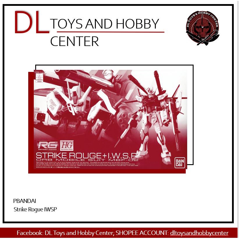 PBandai 1/144 RG Strike Rogue I.W.S.P(DL Toys and Hobby Center ...