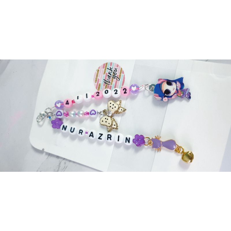 keychain Nama DIY Set B | Shopee Philippines