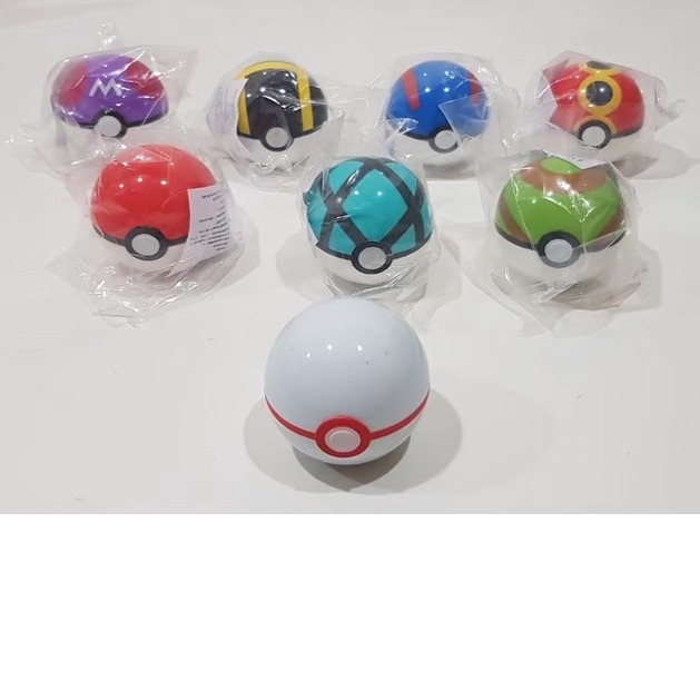 8 Types Of Pokeballs Made Of Plastic | Shopee Philippines