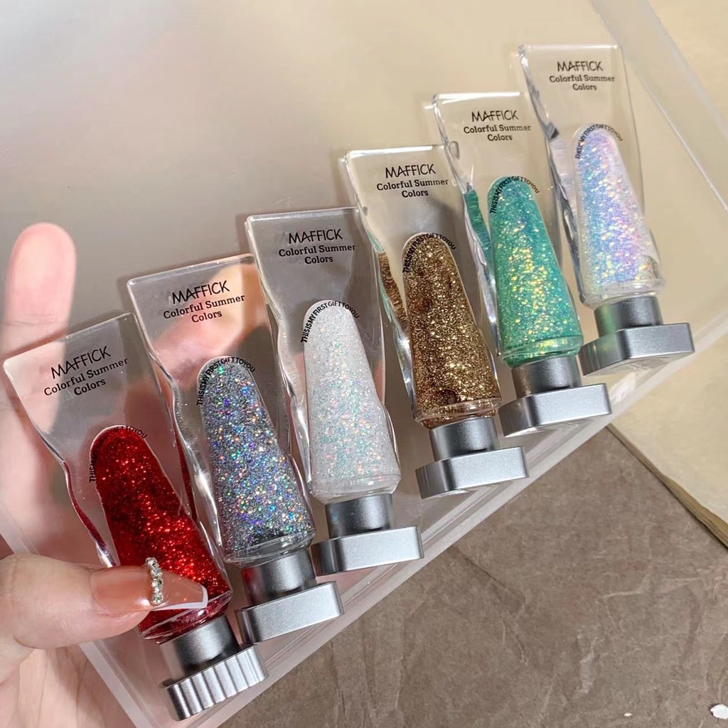 NEW ice tube Liquid Eyeshadow Nude Makeup Face Eye Make Up highlight ...