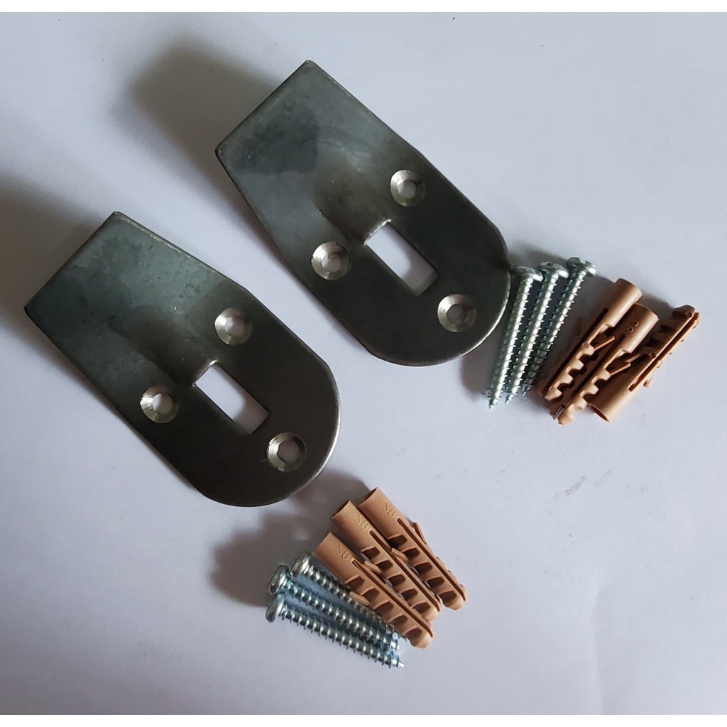 HD Lavatory Bracket Set (Bracket, Screws, Tox) | Shopee Philippines