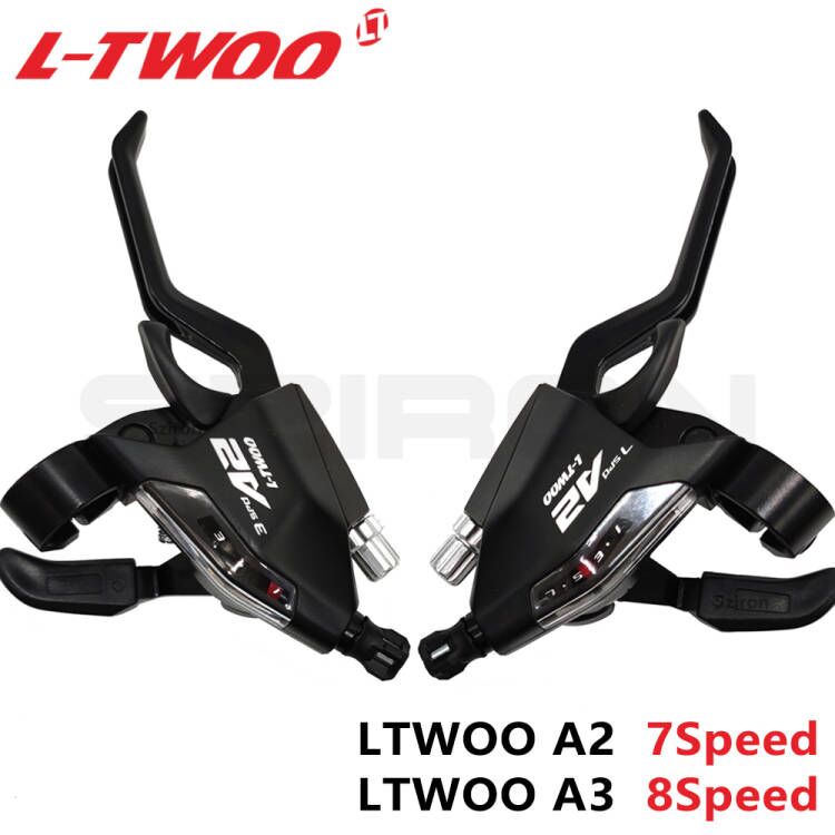 LTWOO A2 A3 Combo Shifter 7 8 Speed Brake Lever Gear Shifters 3X7 3X8 ...