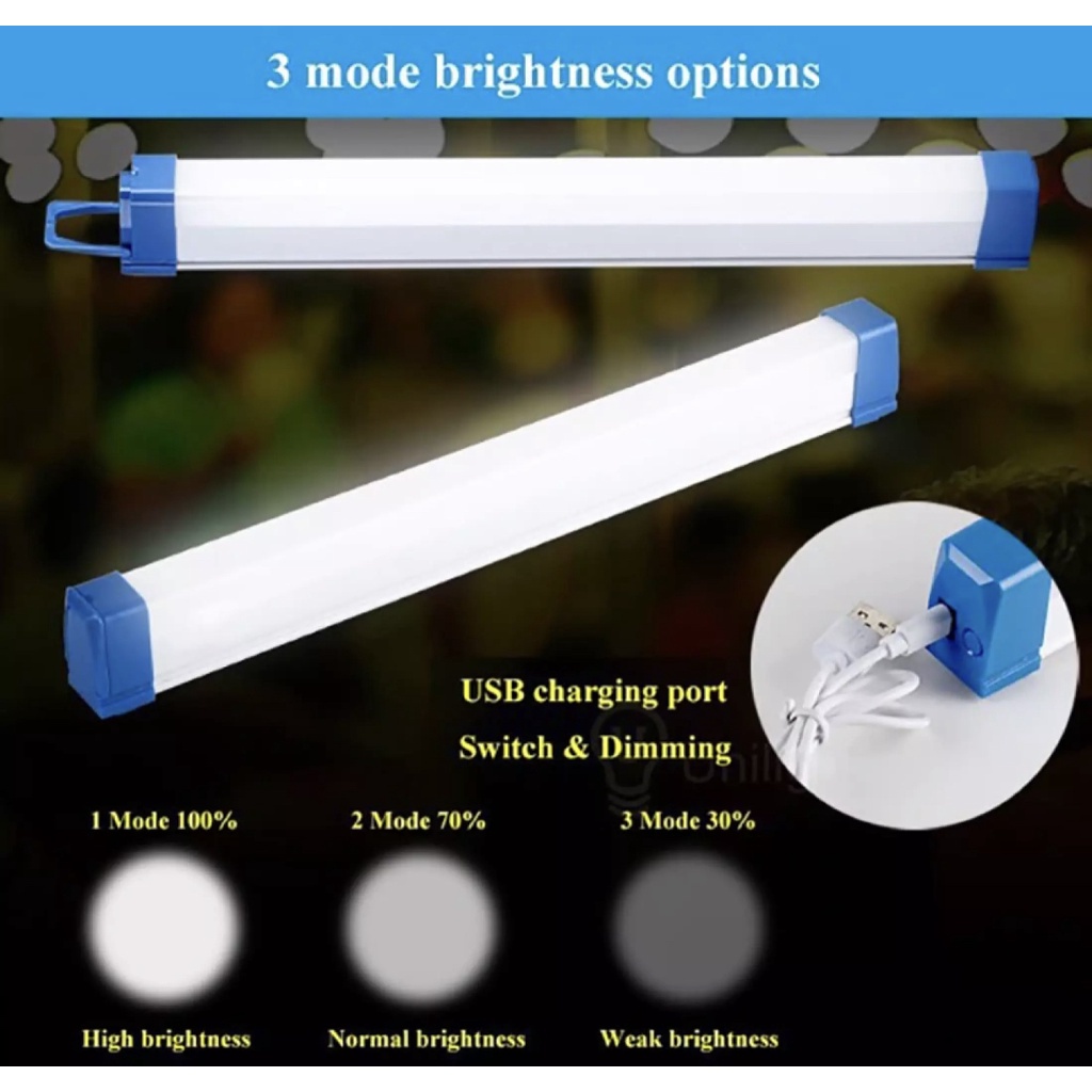 Rechargeable Light Energy Saving light 60W 40W 20W LED LIGHT USB lamp Outdoor&indoor Emergency ...