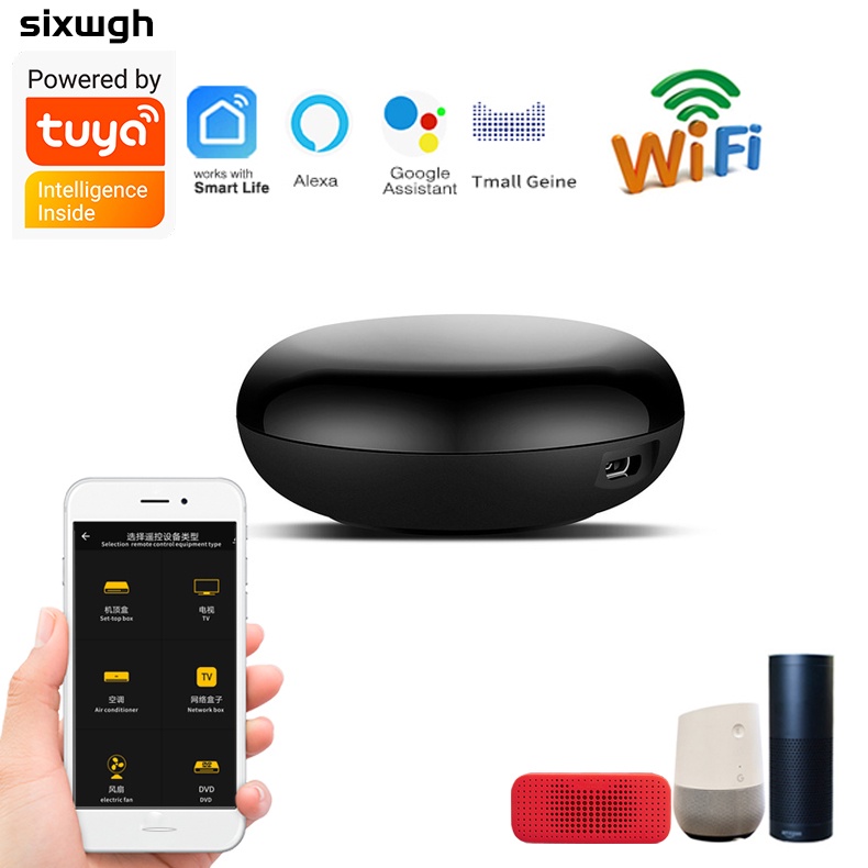 WiFi IR Control Hub Wireless Remote Control Via Smart Life Tuya APP ...