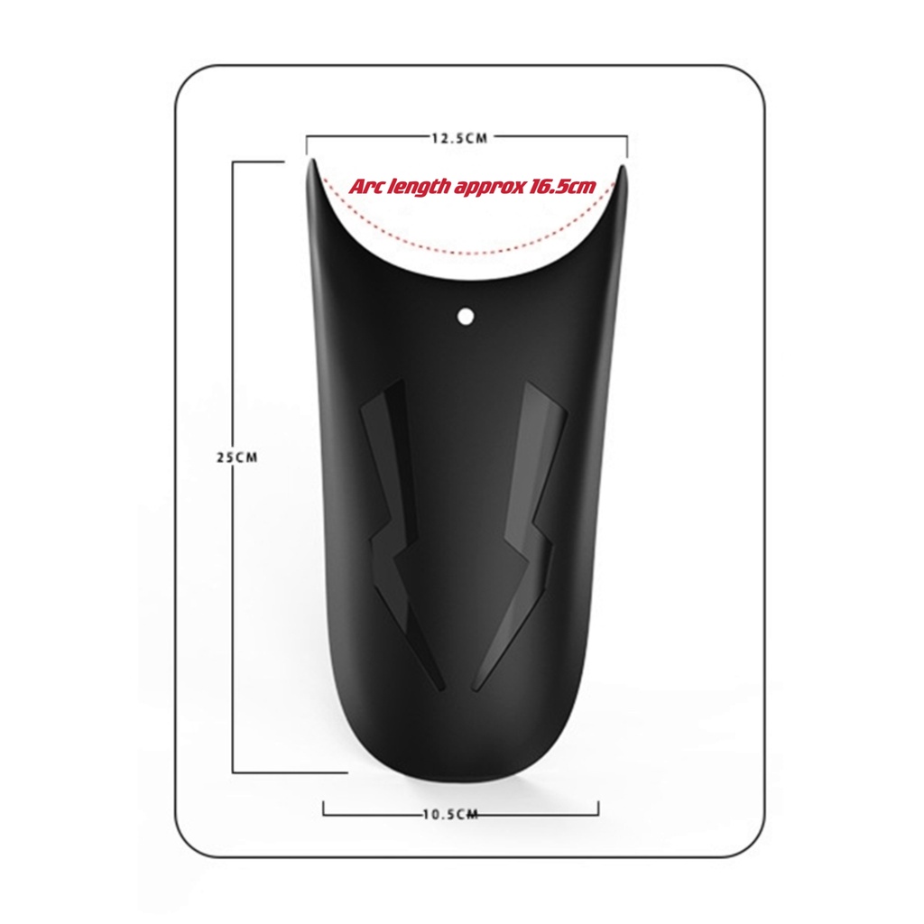 Genesis Motorcycle Mud Guard Fender Extention Universal Heavy Duty ...