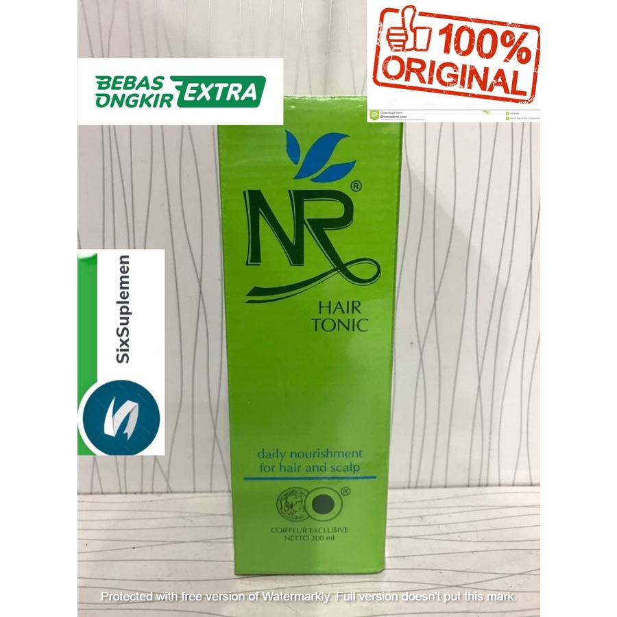 Nr Hair tonic 200ml Hair Loss Treatment (High Bottle) | Shopee Philippines