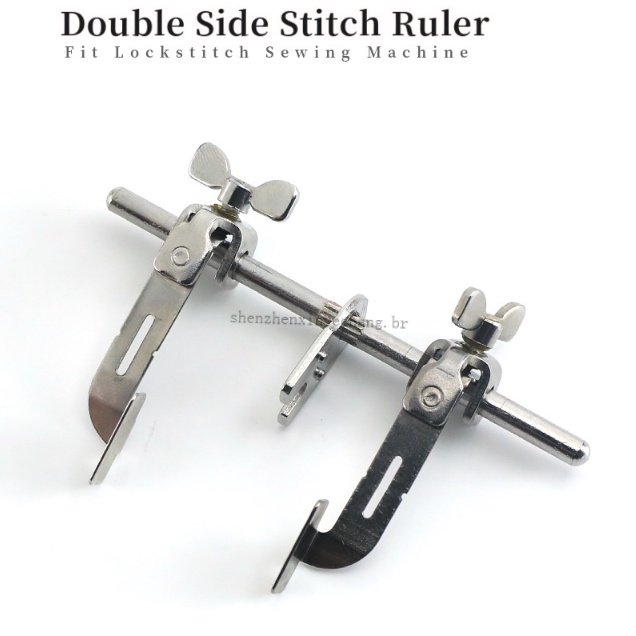 Double Guide Stitch Ruler For Industrial Single Needle Lockstitch ...