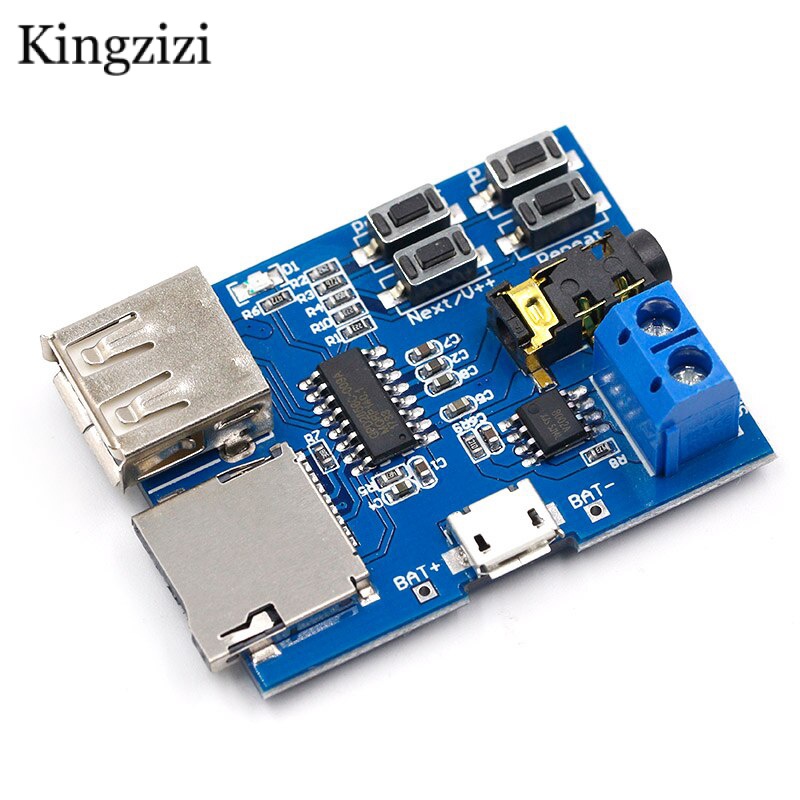 mp3 lossless decoder board built-in amplifier mp3 module mp3 decoder TF ...