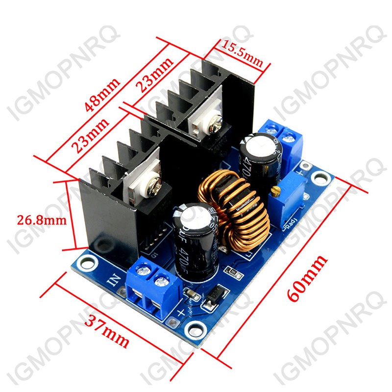 XH-M401 XL4016E1 Voltage Regulator Digital PWM Adjustabl DC-DC Step ...