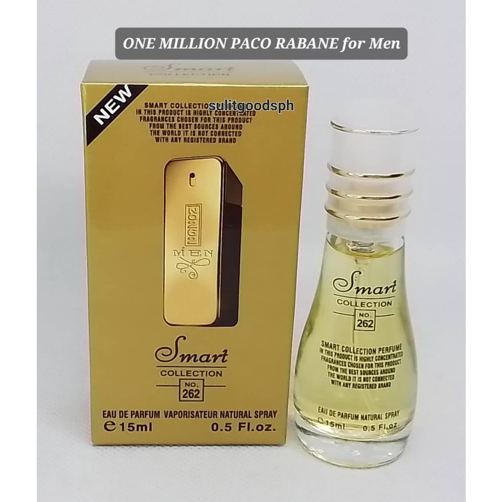 SMART COLLECTION PERFUME NO. 262 FOR MEN 15 ML EDP | Shopee Philippines