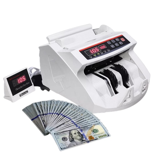 Multi-Currency Money Bill Counter Machine Counterfeit Detector Cash ...