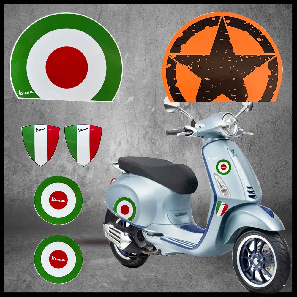 Reflective Motorcycle Sticker and Decals Waterproof Scooter Accessories ...