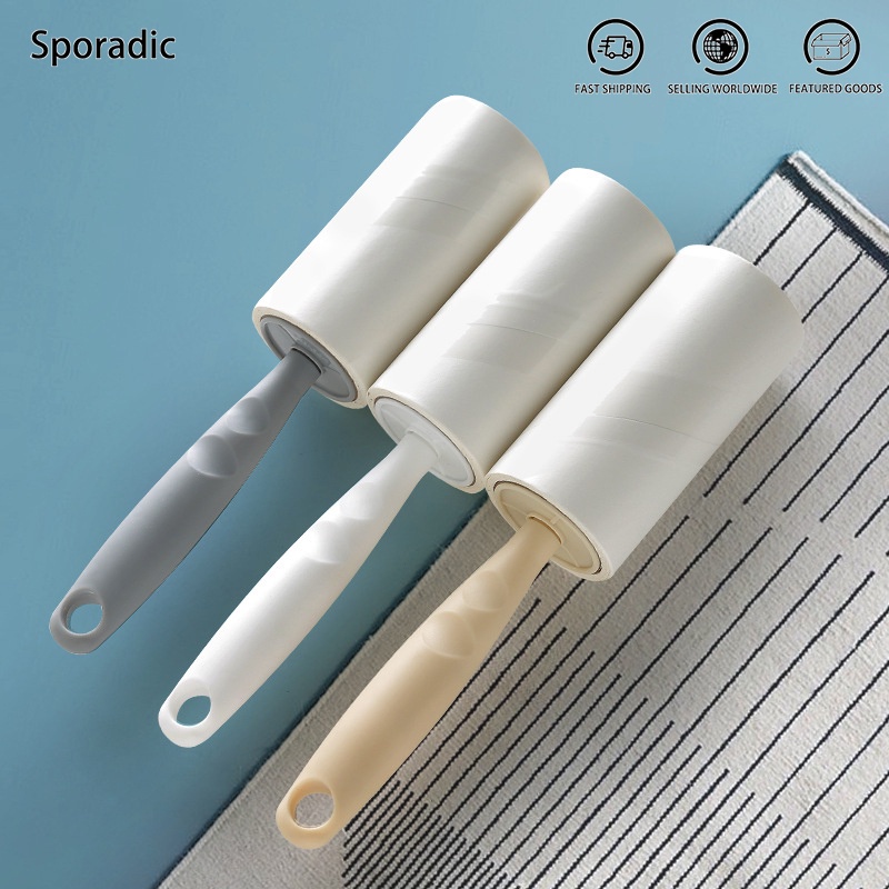 【Hot sale】Sticky Hair Roller With Cover Clothes Cleaning Dust Removal ...