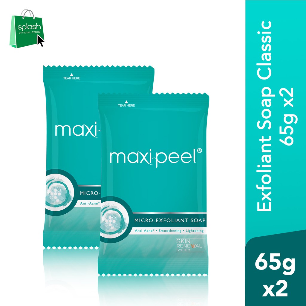 Maxi-Peel Micro Exfoliant Bar Soap Classic Anti-Acne Whitening 65g Set ...
