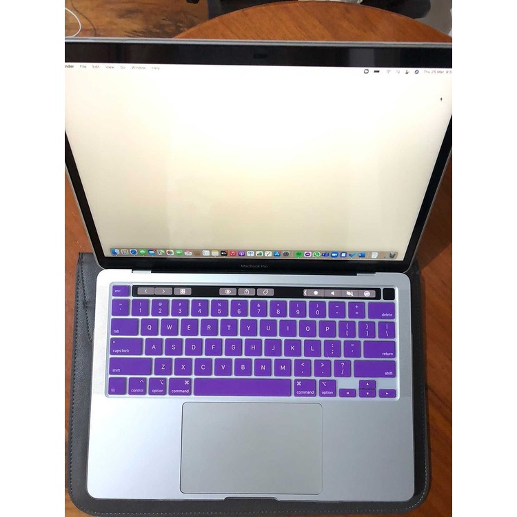 Keyboard Protector Silicon Violet Keyboard cover for Macbook A2337 ...