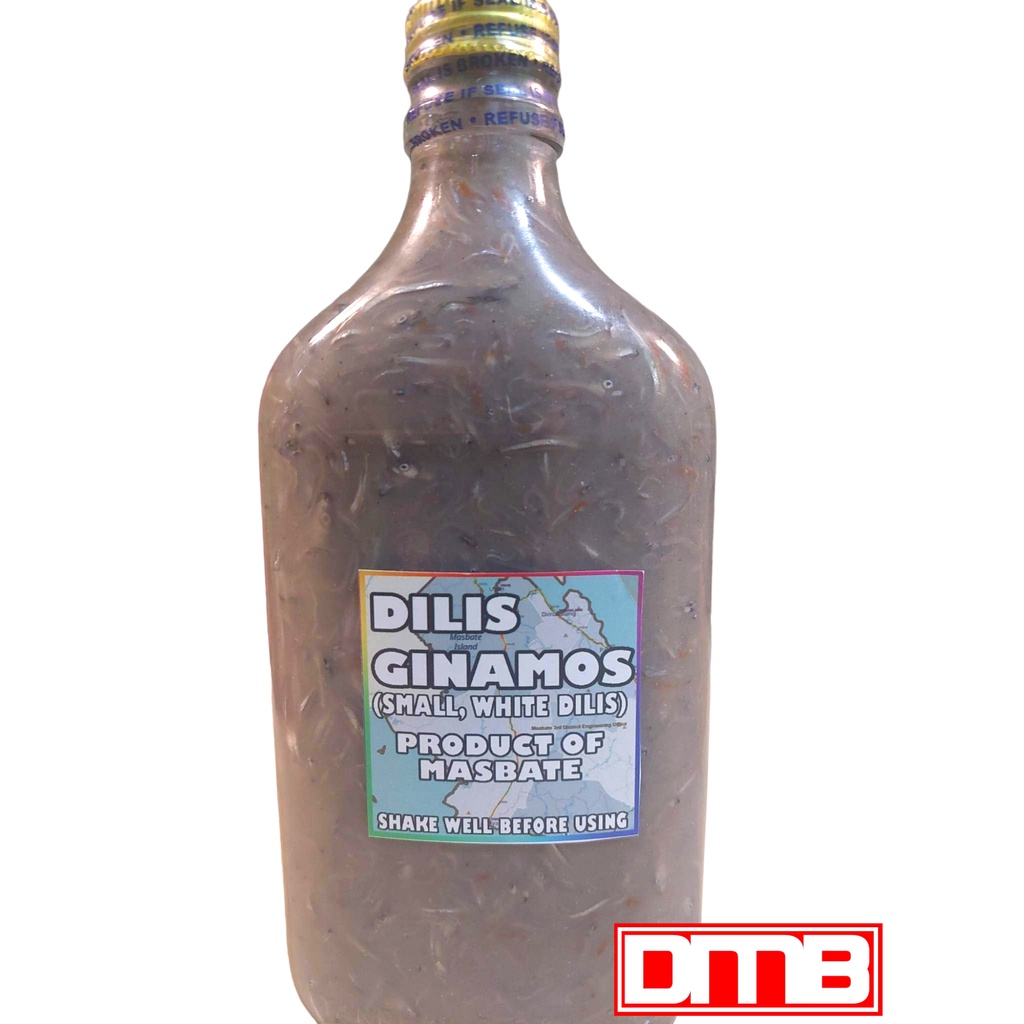 DILIS GINAMOS BAGOONG (SMALL, WHITE DILIS) PRODUCT OF MASBATE 750g ...