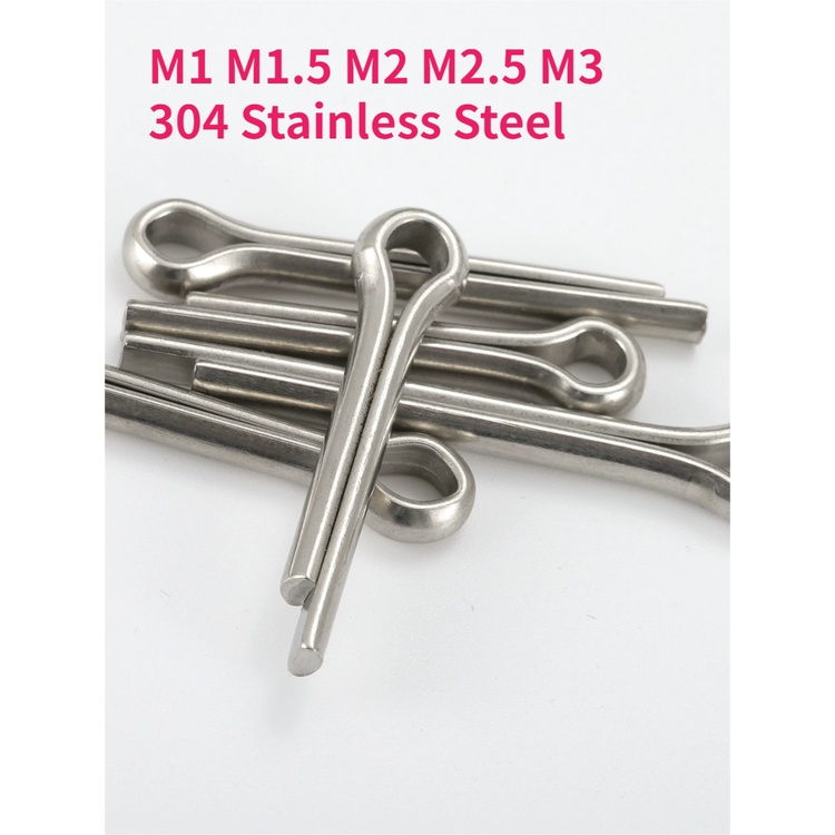 M1 M1.5 M2 M2.5 M3 304 Stainless Steel U Shape Type Spring Cotter Hair ...