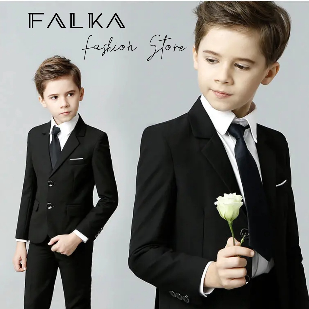 Boys Blazer Suits Kids Formal Kid's Suits Ages 2 To 13 Years | Shopee ...
