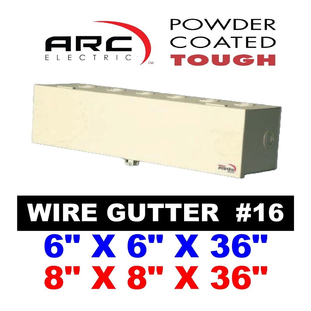 ARC WIRE GUTTER BOX / PULL BOX 6X6X36 OR 8X8X36" | Shopee Philippines