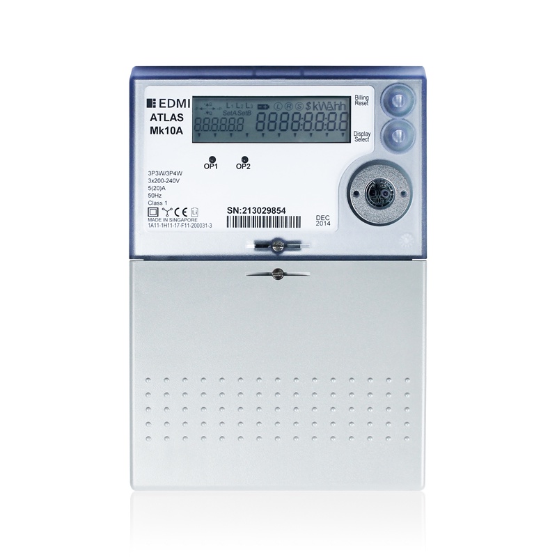 MK10A WITH MODBUS Three Phase EDMI Brand Electronic Energy Revenue ...