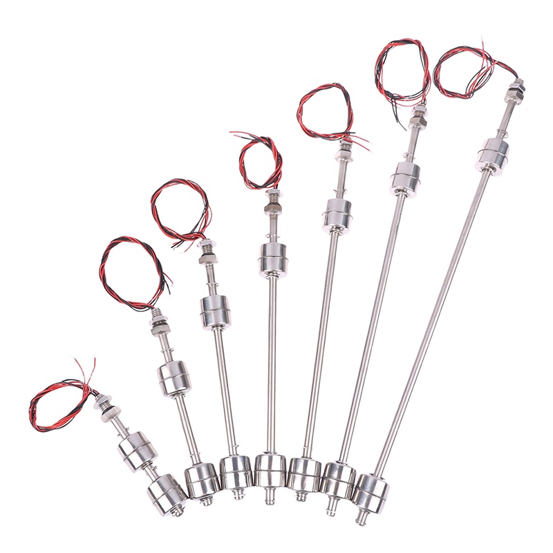 100-400mm Stainless Steel Double Ball Float Switch Tank Liquid Water Level Flow Sensor Water ...