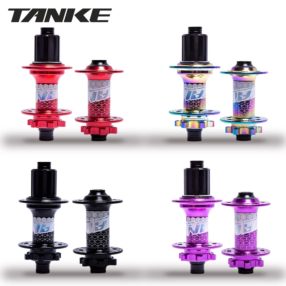 TANKE MTB Bike Hub Boost 148 Bicycle Hubs 120 Click 6 Claws Bearing 32H ...