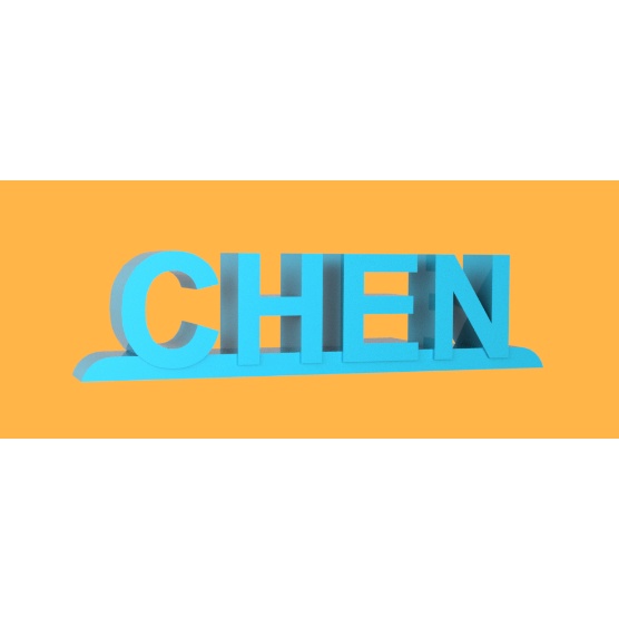 3D Printed Kpop Logo Decor (Chen EXO) | Shopee Philippines