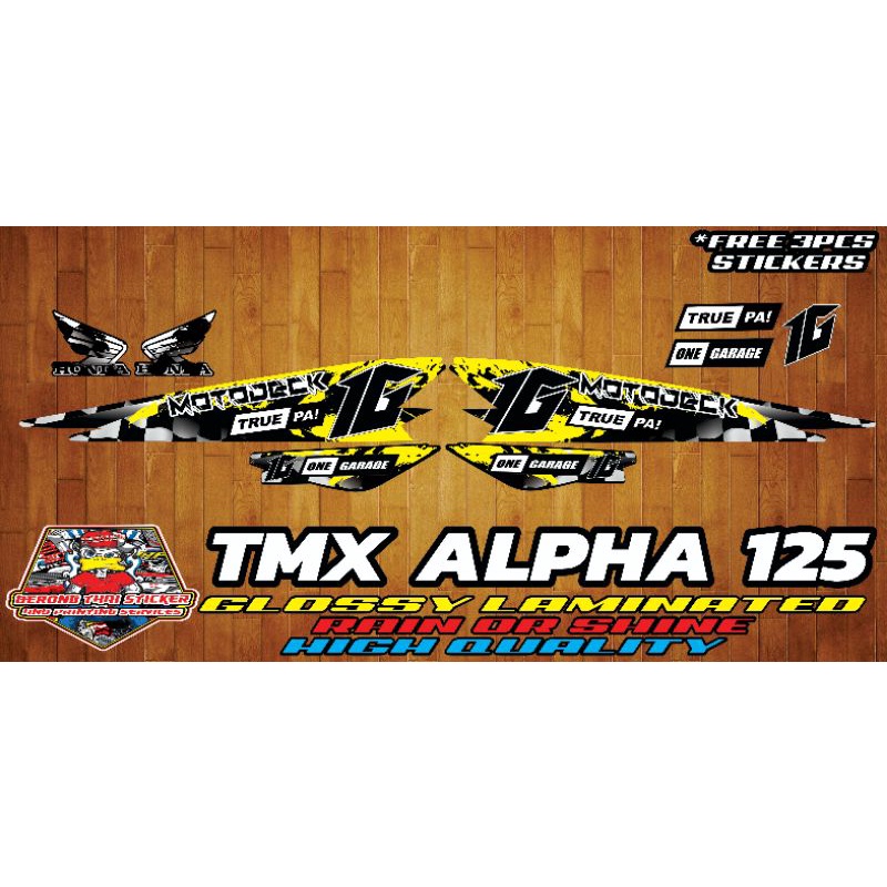 Honda Tmx Alpha 125 1g/Motodeck | Shopee Philippines