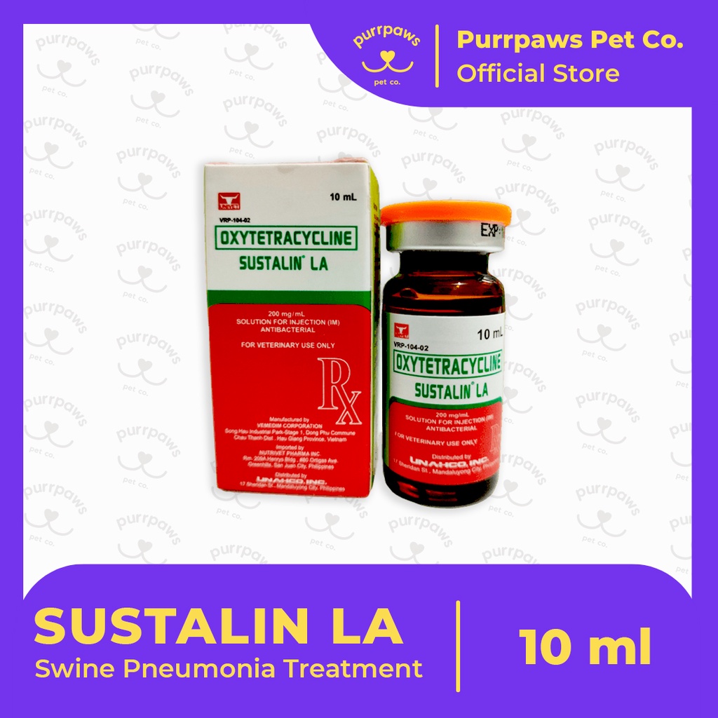 SUSTALIN LA Antibacterial Solution for Injection (10 - 20 ml) | Shopee ...