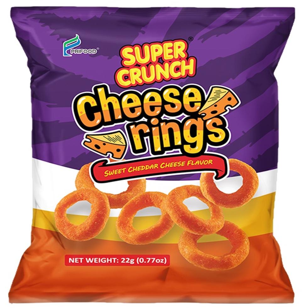 Super Crunch Cheese Rings 22g | Shopee Philippines
