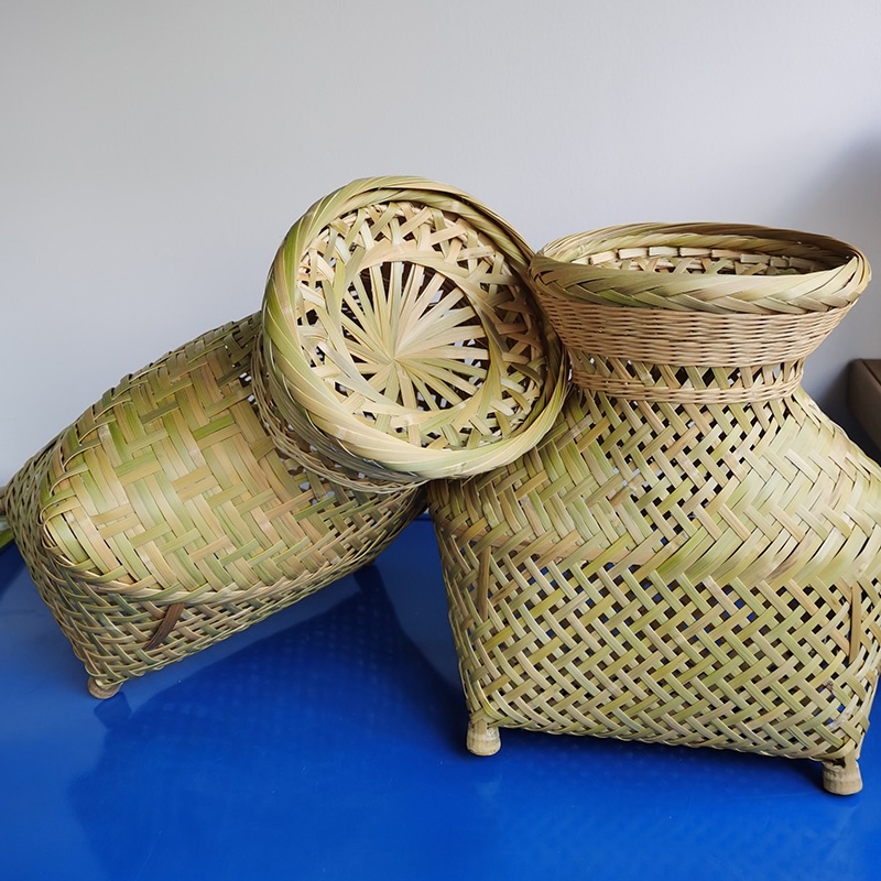 Fish Basket Guizhou Traditional Crafts Bamboo Products Sansui Woven Tea ...