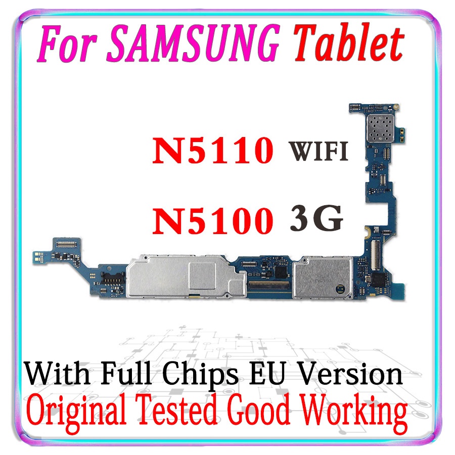 Original Unlocked For Samsung Galaxy Note 8.0 N5100 N5110 Motherboard ...