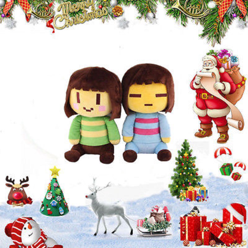 Undertale Frisk Chara Series Plush Doll Figure Stuffed Toy 20CM Soft ...