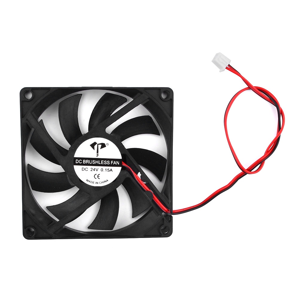 Pcbfun 8010/8015/8020/8025 D 5/12/24V 2.4W 8cm Cooling Fan Cooler for Computer Case | Shopee ...