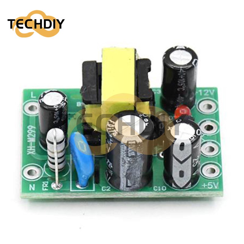 XH-M299 Switch Power Supply Module Isolation PCB Board Input 110-220V Output 12V 0.5A+5V ...