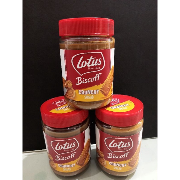 LOTUS BISCOFF CRUNCHY SPREAD - 380grms | Shopee Philippines