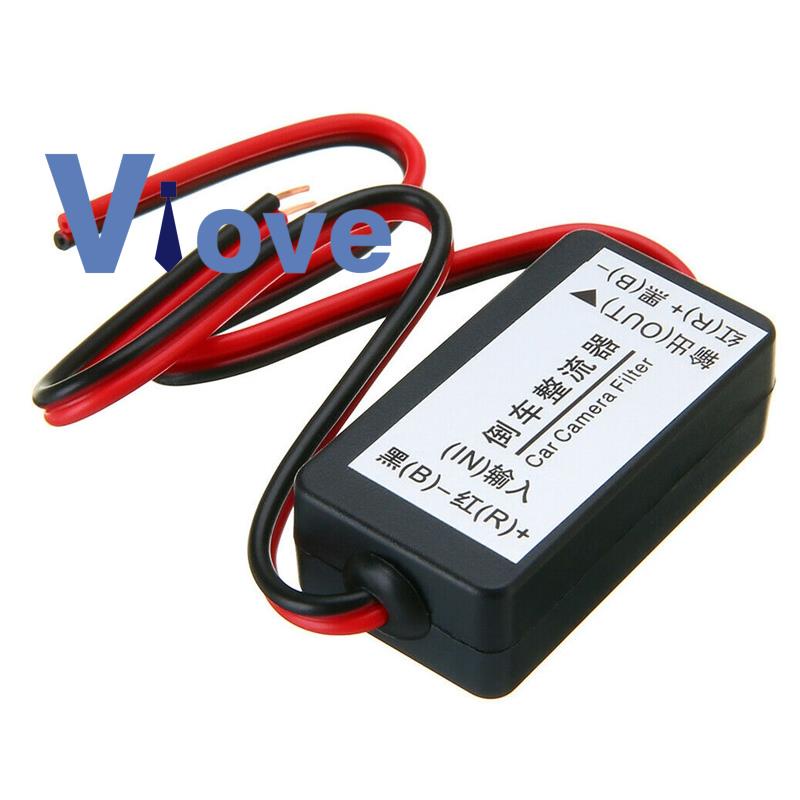 12V DC Power Relay Filter Rectifier for Car Rear View Backup Camera ...
