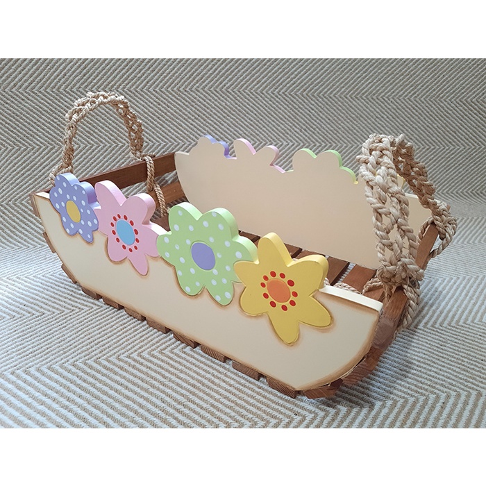 4-Flower Wooden Tray / Serving Tray | Shopee Philippines